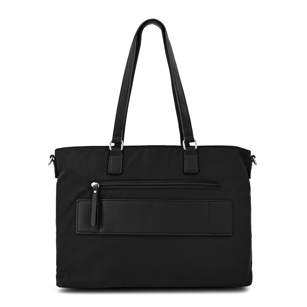 Cartera Dos Asas Porta Laptop Gallet Negro Especial – Amphora Peru